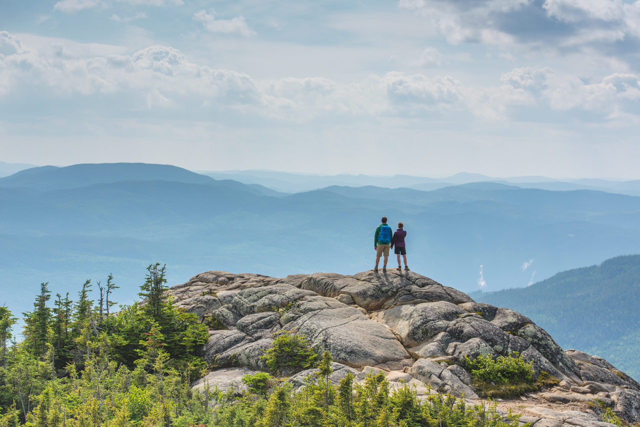Les crêtes du mont Chauve - La Beauté du Québec
